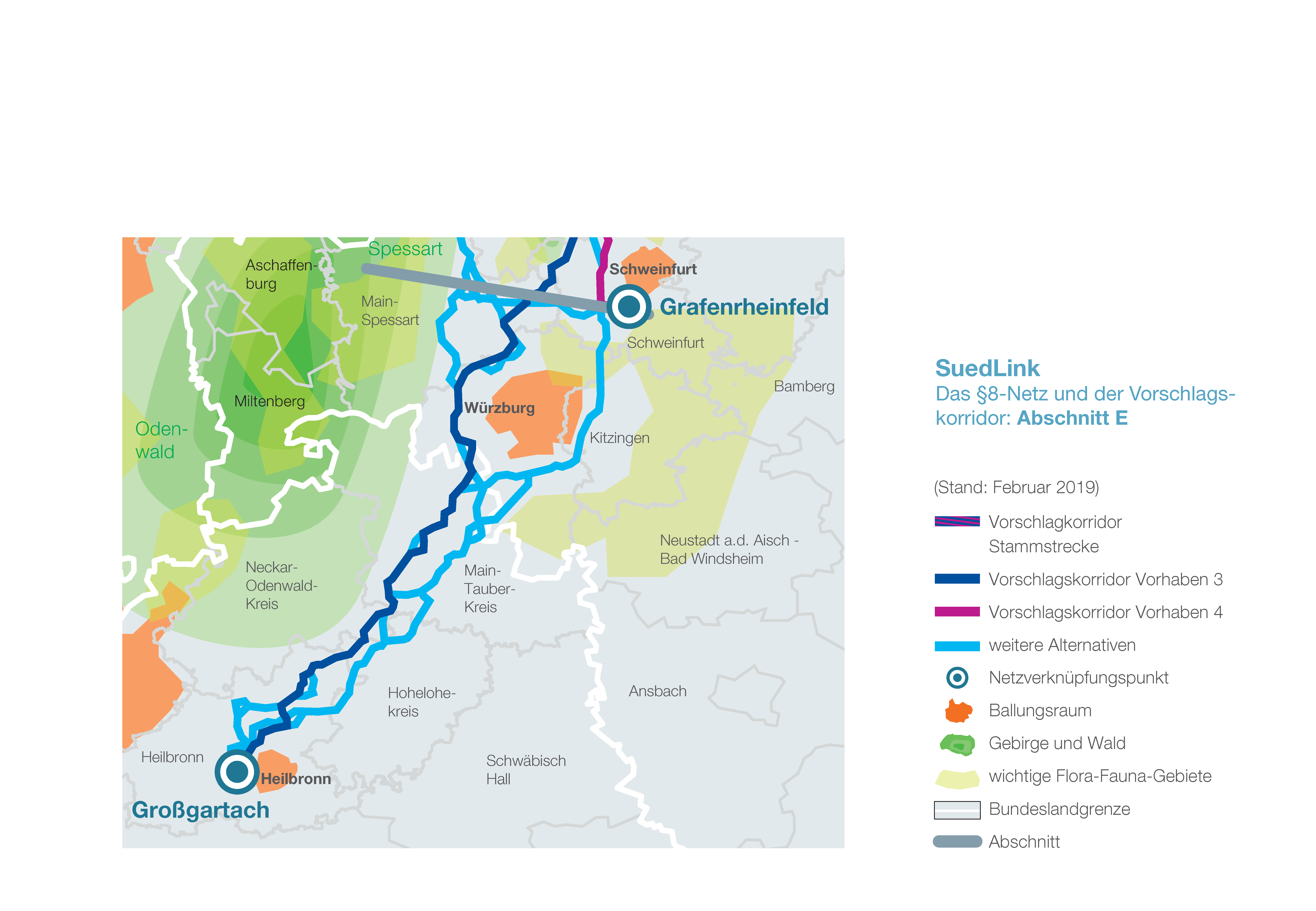 SuedLink: Startschuss für endgültige Entscheidung über Korridorverlauf ...