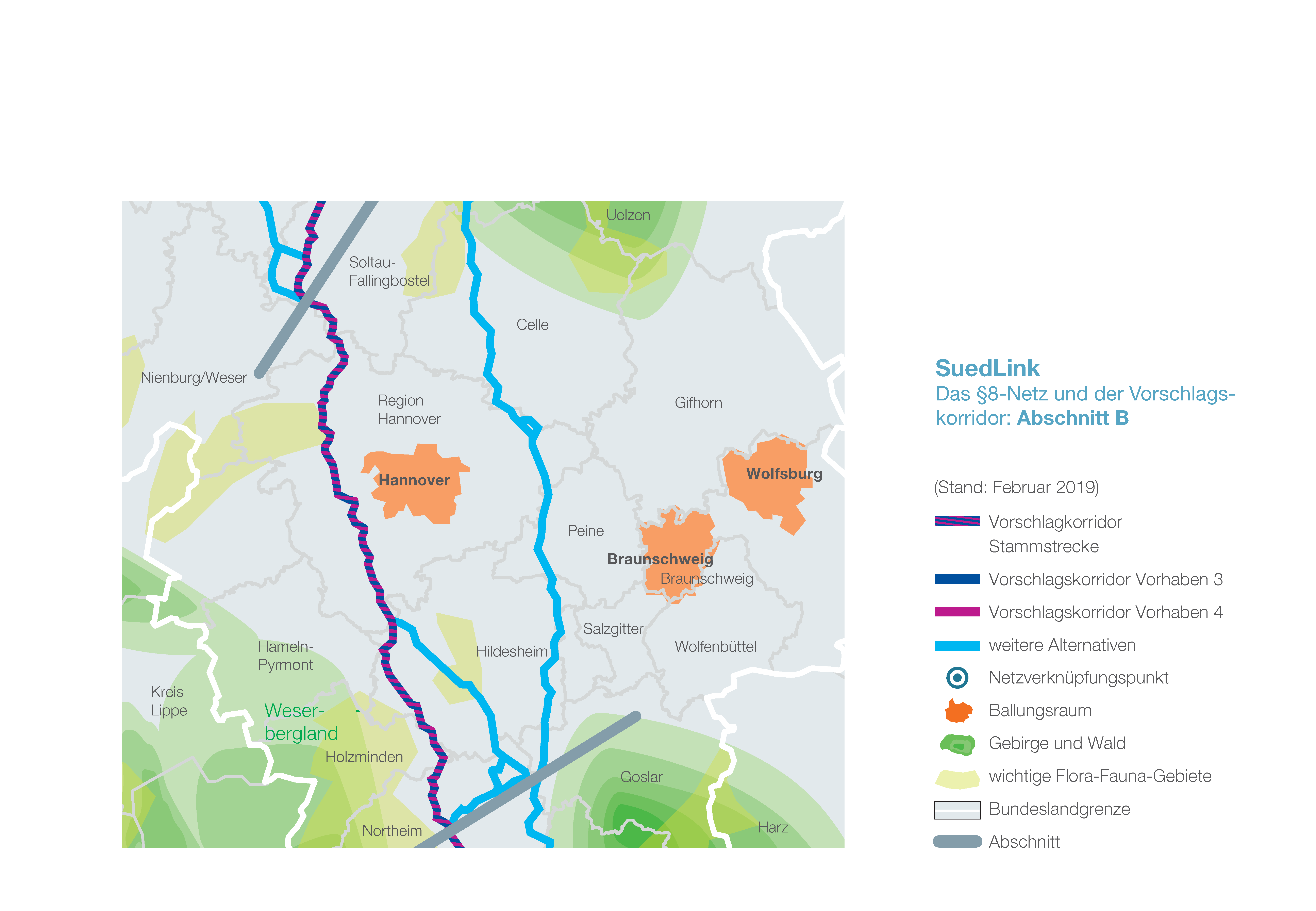 SuedLink: Startschuss für endgültige Entscheidung über Korridorverlauf ...