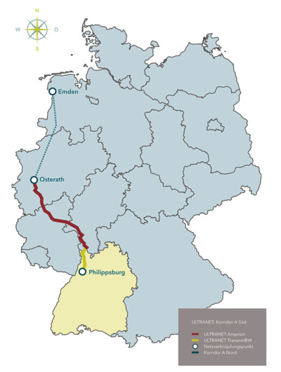 Projektporträt - ULTRANET - Projekte - Netzentwicklung - TransnetBW